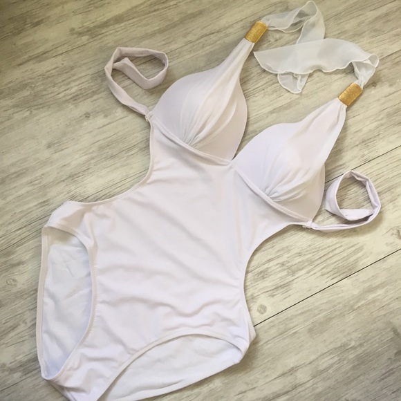 Twilight Gypsy Collective | Swim | Nwt White Monokini Swimsuit M | Poshmark